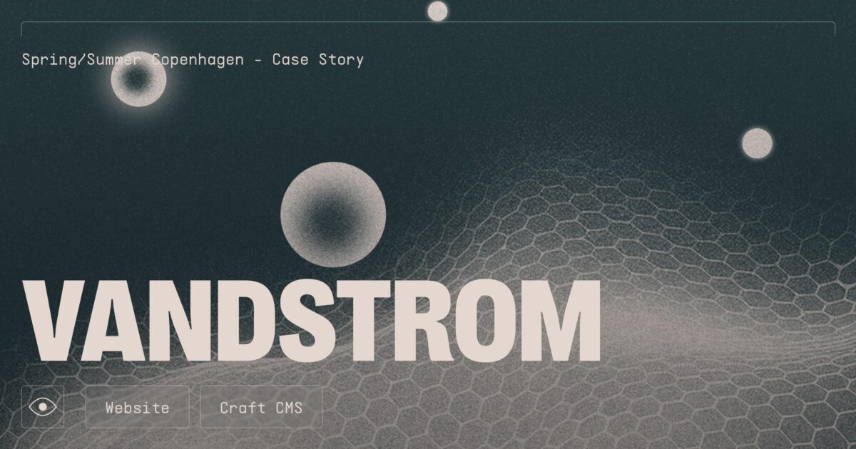 Vandstrom website