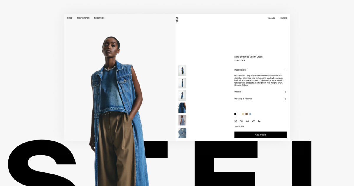 New online flagship store for STEL